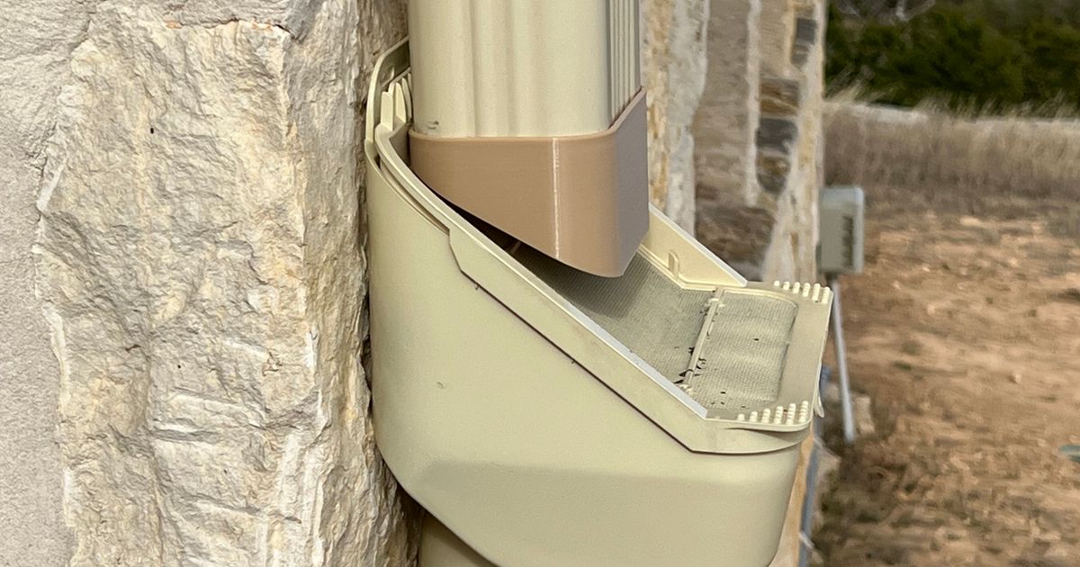 Gutter Tip par CeptoRider | Téléchargez gratuitement un modèle STL ...