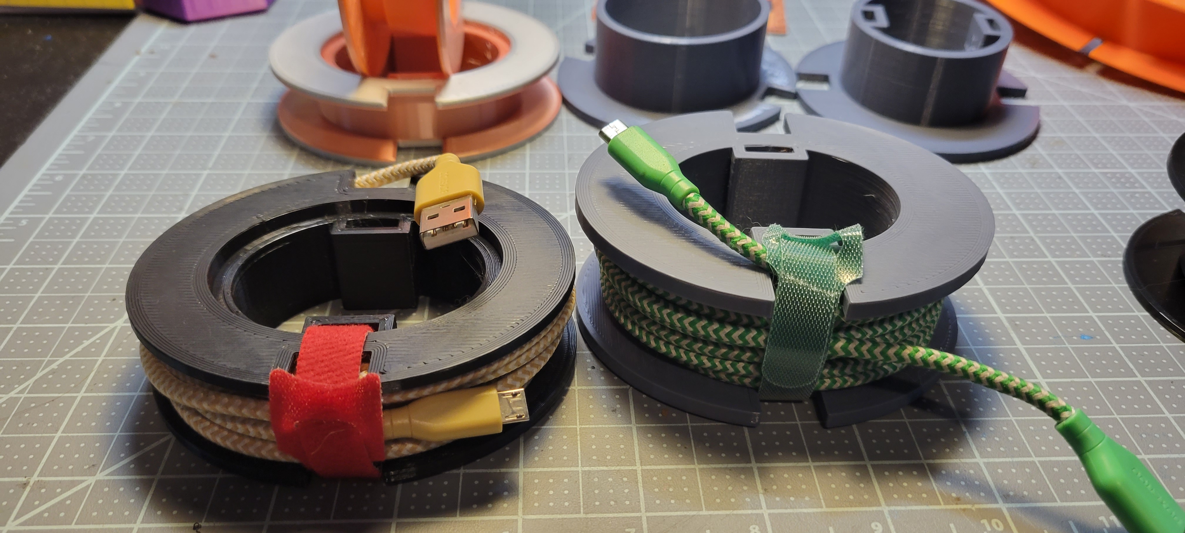 expandable cable organizer by Losem | Download free STL model ...