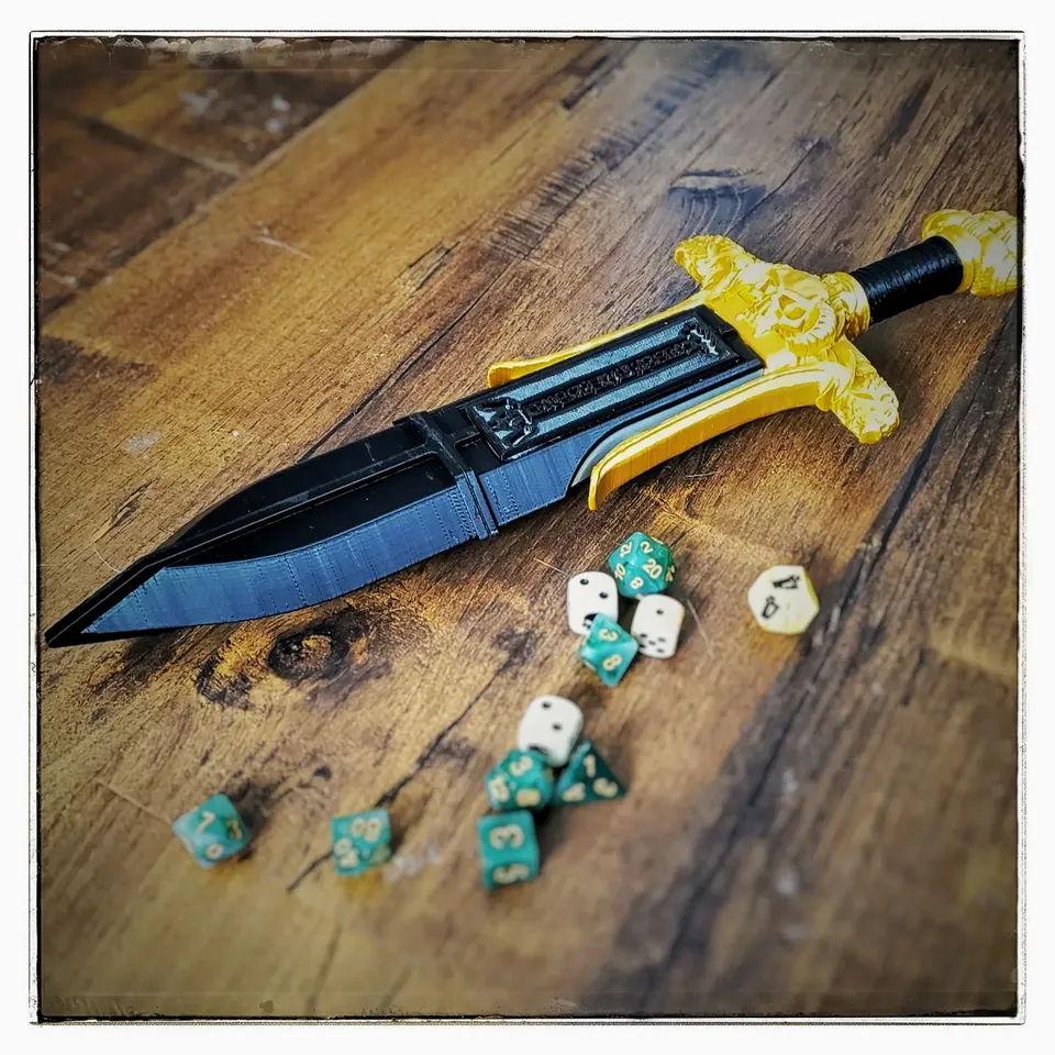 Atlantean Dagger Dice Case by FrankT | Download free STL model ...