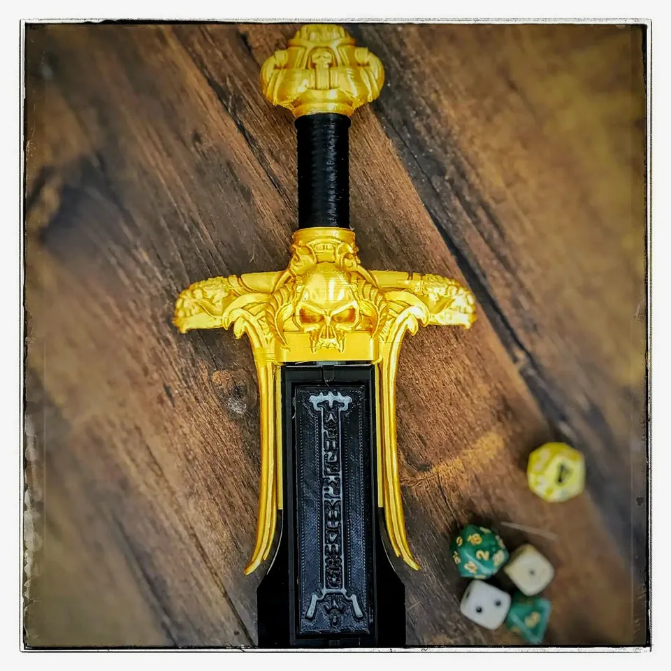Atlantean Dagger Dice Case by FrankT | Download free STL model ...
