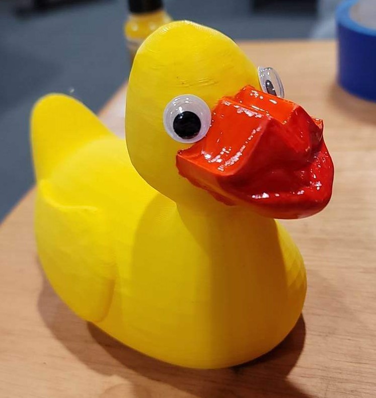 Hot Lips Duck by Frimsure | Download free STL model | Printables.com