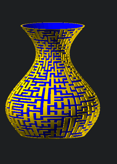 Maze Map (Openscad script) by Vendicar Decarian | Download free STL ...