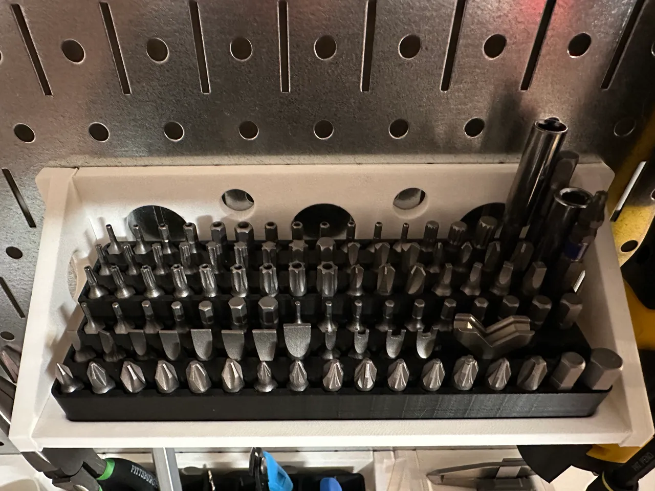 Wall Control Bit Holder by wapittman | Download free STL model ...