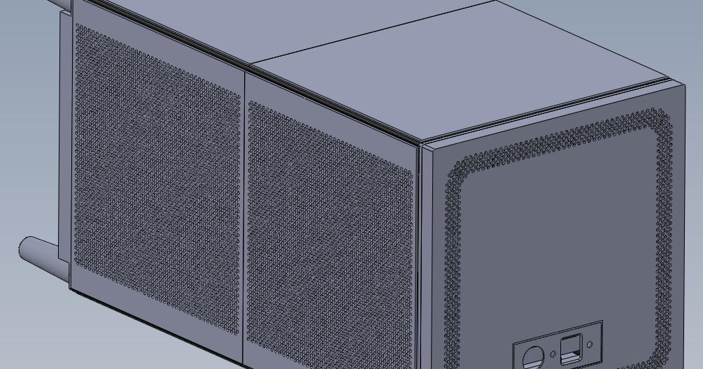 Jonoff N1 3D Printed NAS/PC Case by bigrjsuto | Download free STL model ...