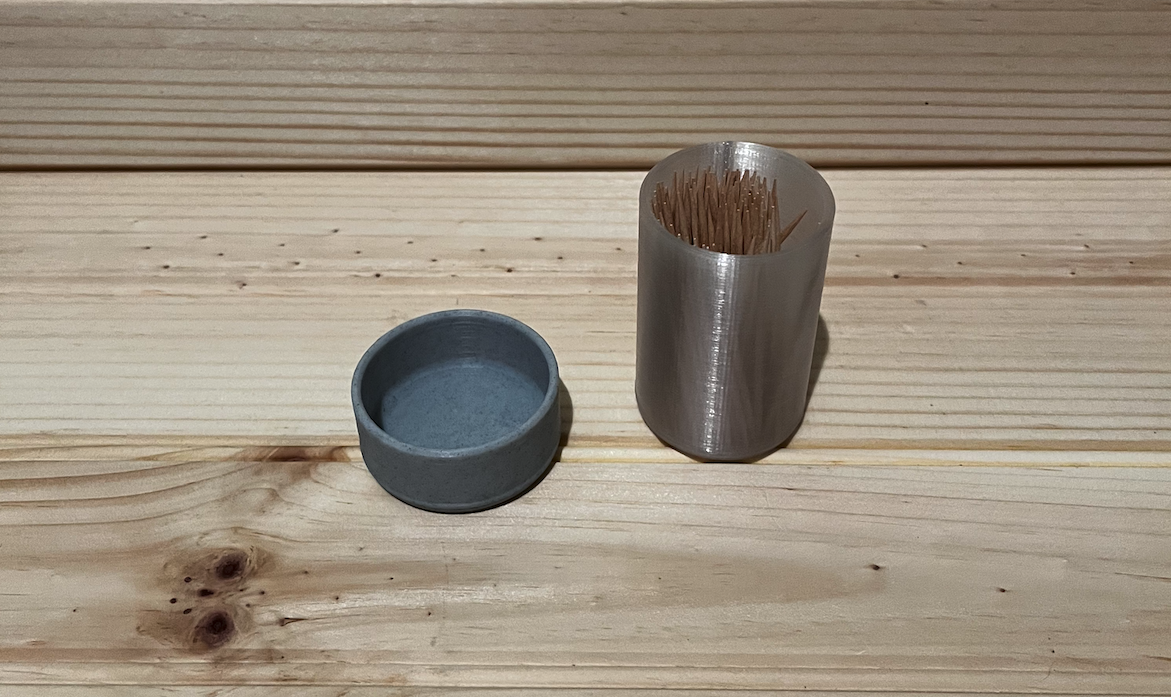 Toothpick Dispenser Jar by kevin | Download free STL model | Printables.com