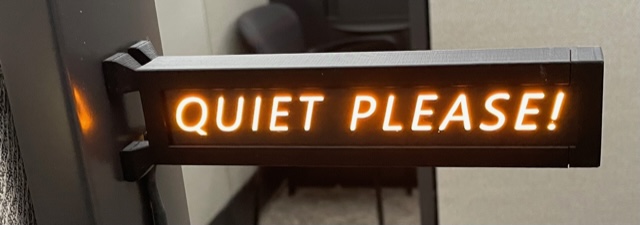 Vertical LED Sign with magnetic base by illegible | Download free STL ...