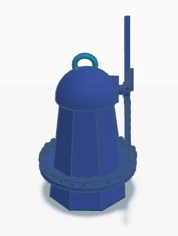 windmill keychain by kjellomans | Download free STL model | Printables.com