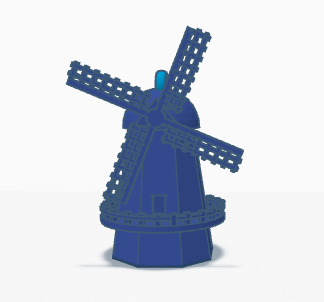 windmill keychain by kjellomans | Download free STL model | Printables.com