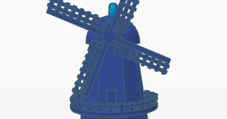 windmill keychain by kjellomans | Download free STL model | Printables.com