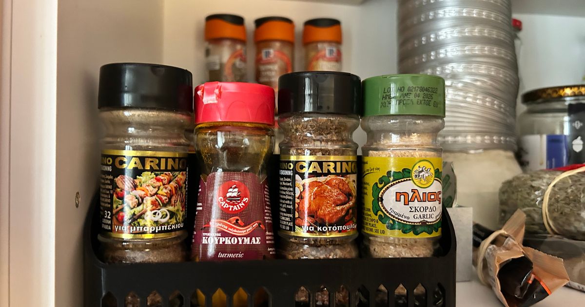 Spice rack for Prusa Mini+ by Thomas Sideridis | Download free STL ...