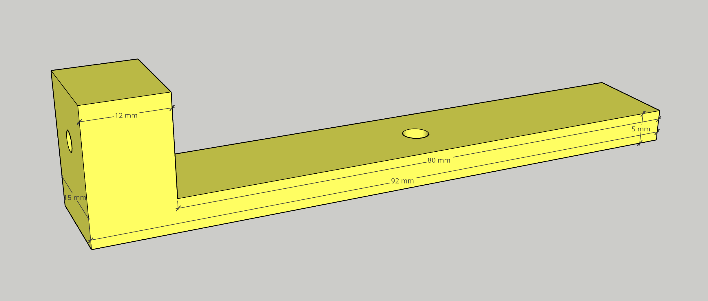 STAFFA PER LED by Giovanni1954 | Download free STL model | Printables.com