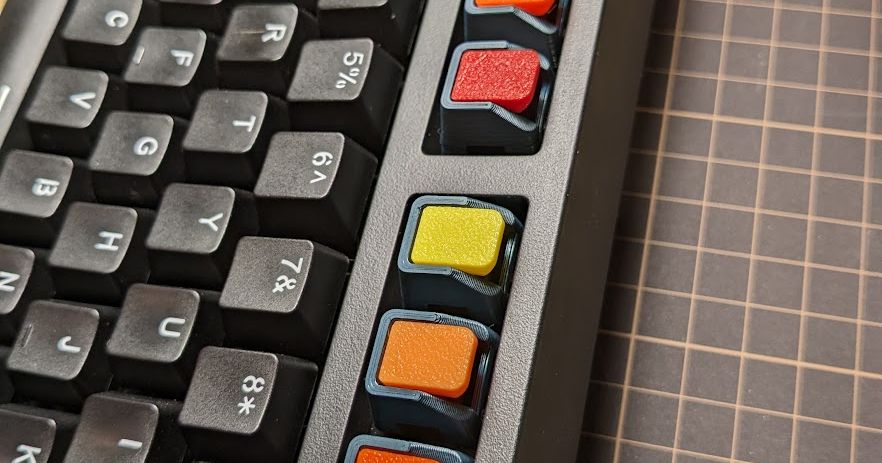 Anti-Accidental Keypress Function Keycaps by BaGooN | Download free STL ...