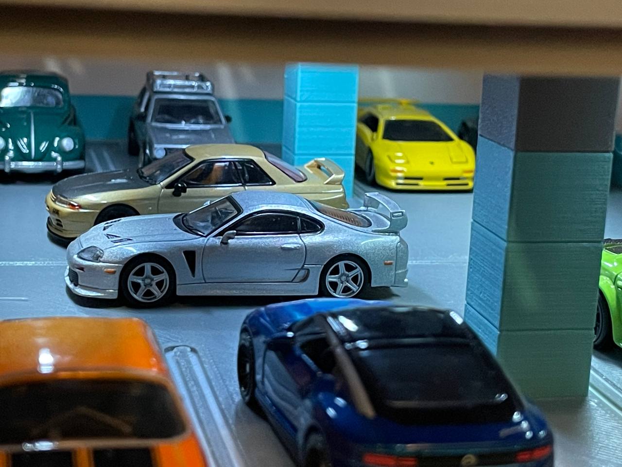 Underground Car Park Diorama for 1/64 Scaled Cars (Somewhat modular) by ...