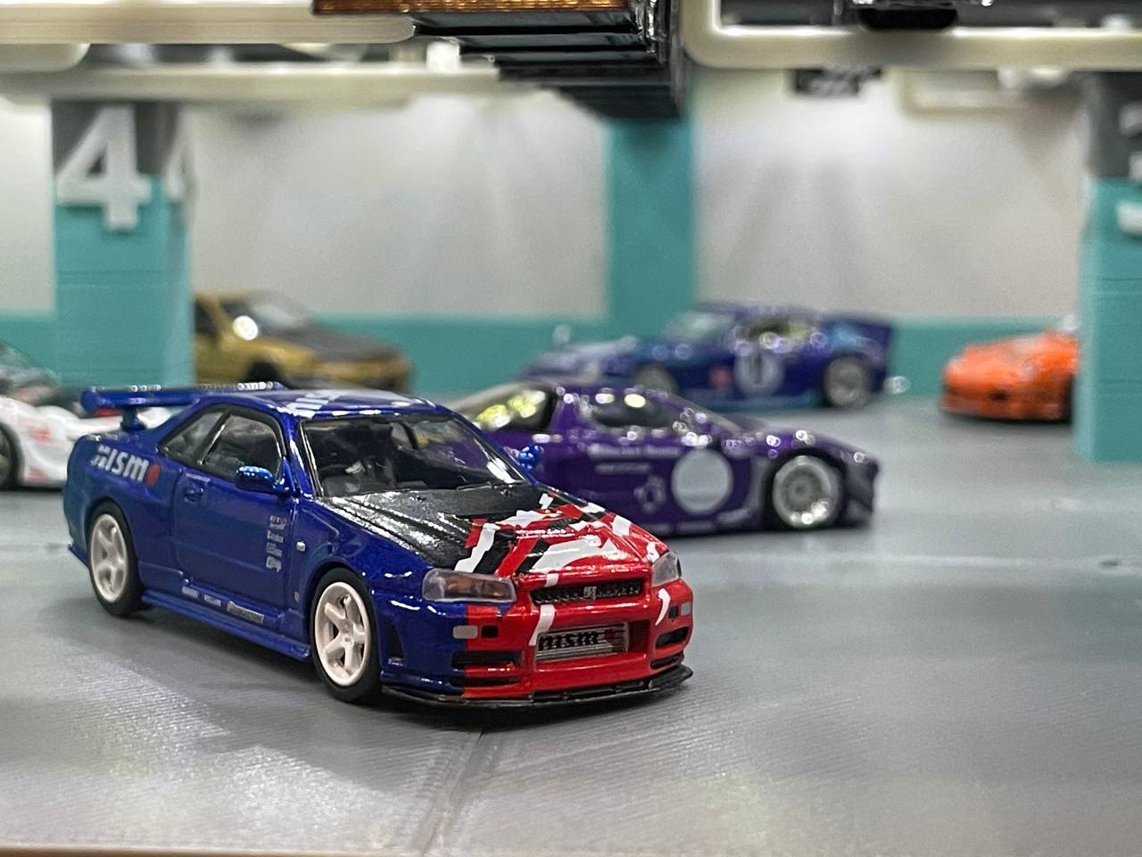 Underground Car Park Diorama for 1/64 Scaled Cars (Somewhat modular) by ...