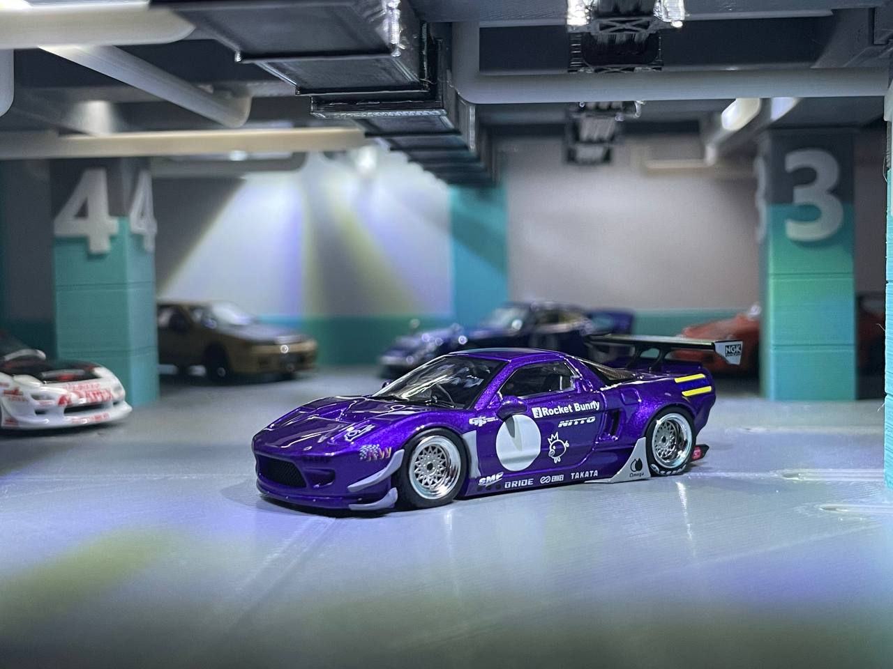 Underground Car Park Diorama for 1/64 Scaled Cars (Somewhat modular) by ...