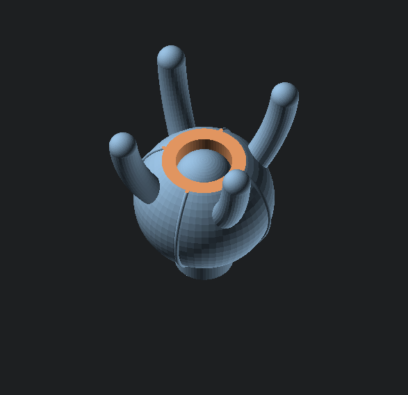 Robot Ball Hand Generator (OpenScad script) by Vendicar Decarian ...