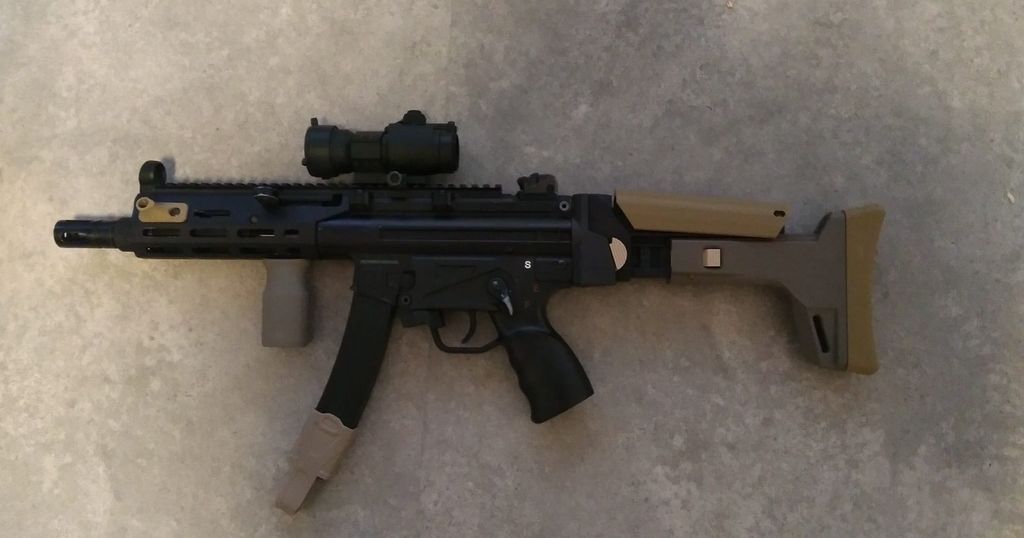 ACR style stock for G36 by Saniainen | Download free STL model ...