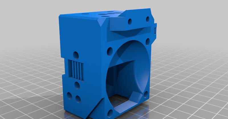 One piece mosquito front for EVA 3.0 by Saniainen | Download free STL ...