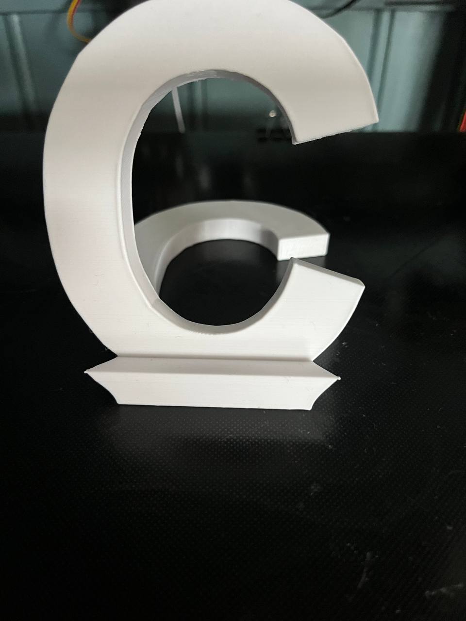 Phone Stand Letter C by La0nda | Download free STL model | Printables.com