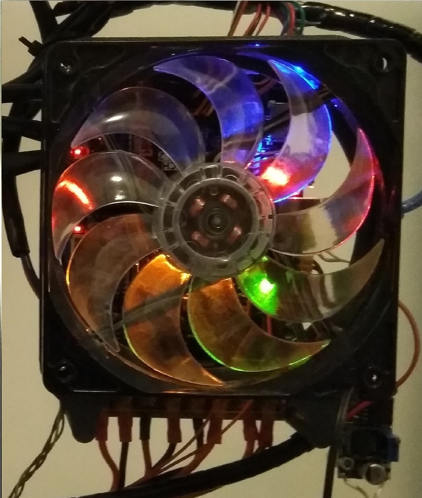 SKR Pro 120mm fan mount by Saniainen | Download free STL model ...