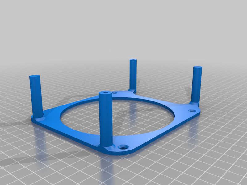 SKR Pro 120mm fan mount by Saniainen | Download free STL model ...