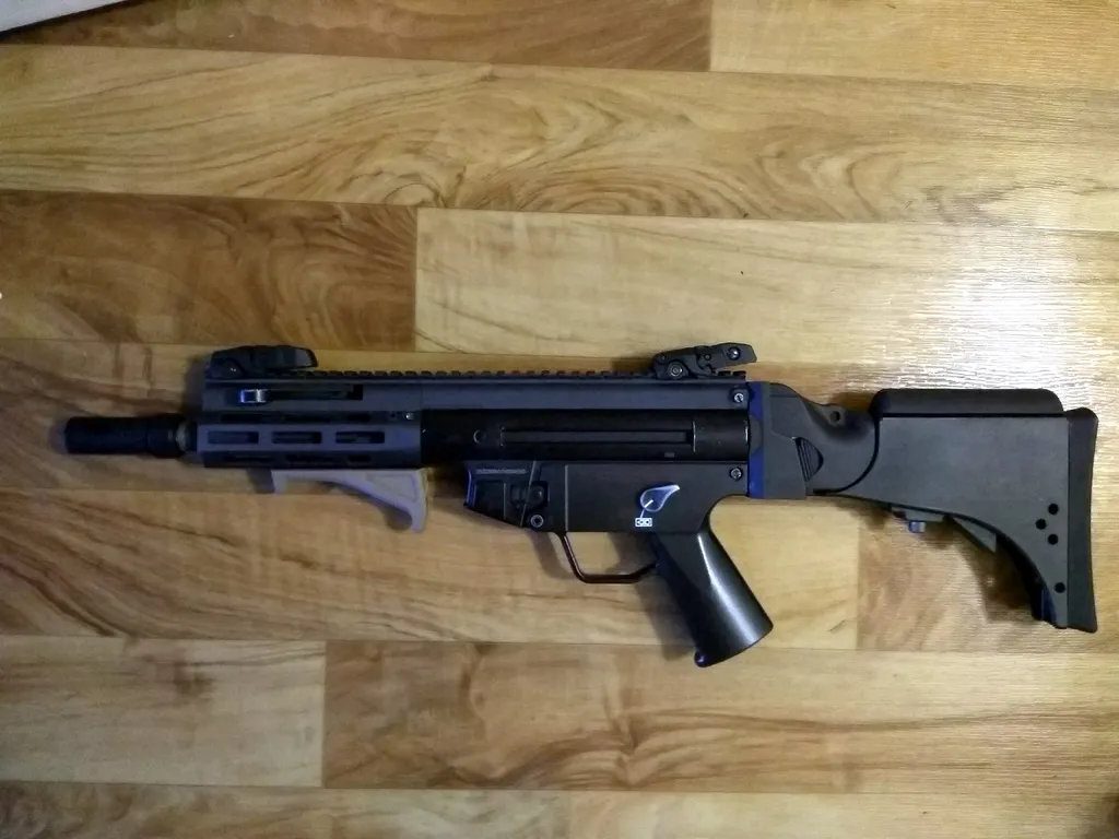 JG MP5k M-LOK Conversion by Saniainen | Download free STL model | Printables.com