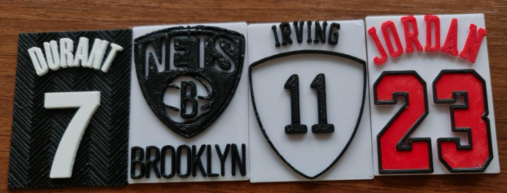 NBA plates for magnets or cakes by STSUL.CZ | Download free STL model ...