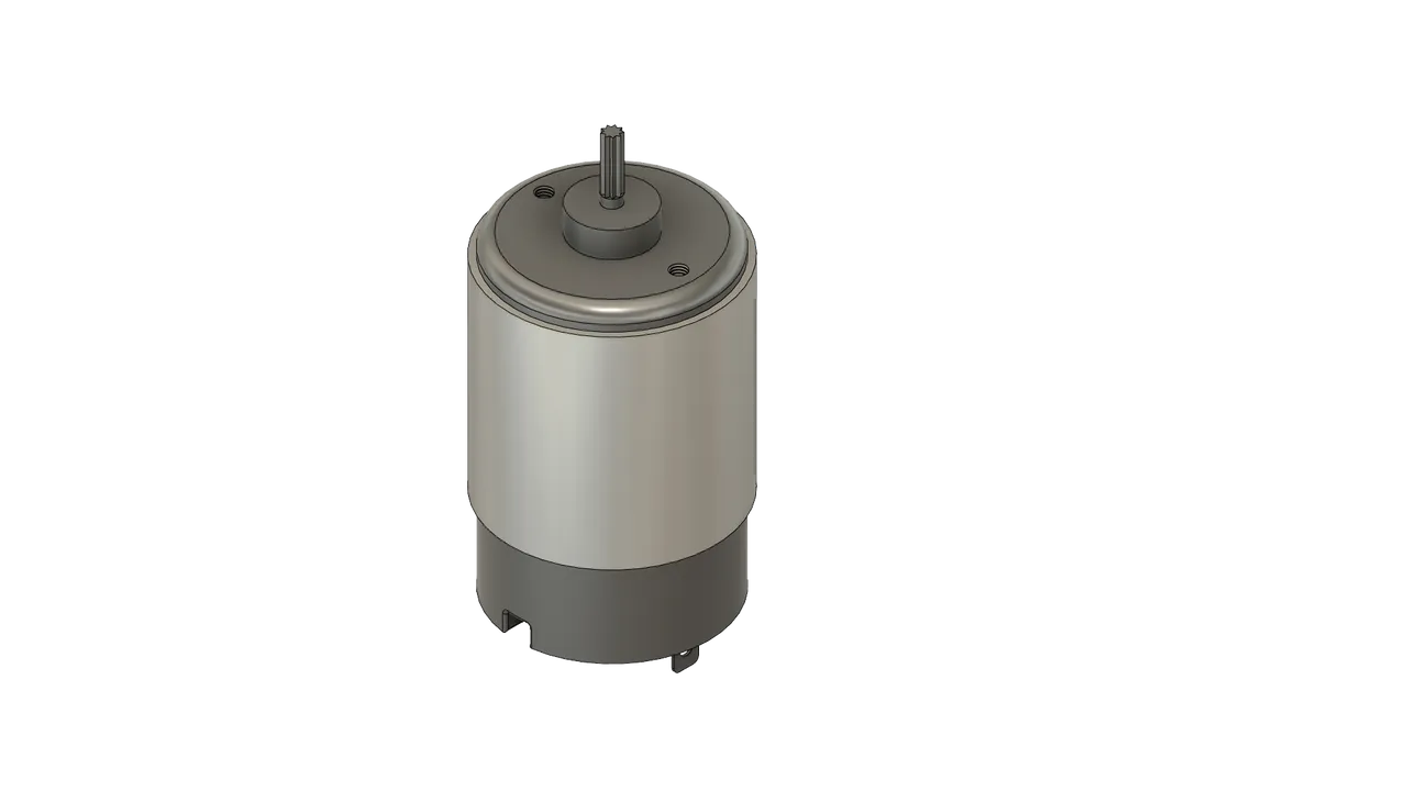 Dc Motor 3d Model By No One Download Free Stl Model