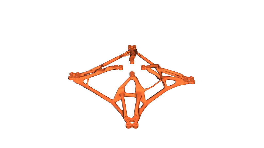 A1 5in FPV Drone Racing Frame by Skull and Drones | Download free STL ...