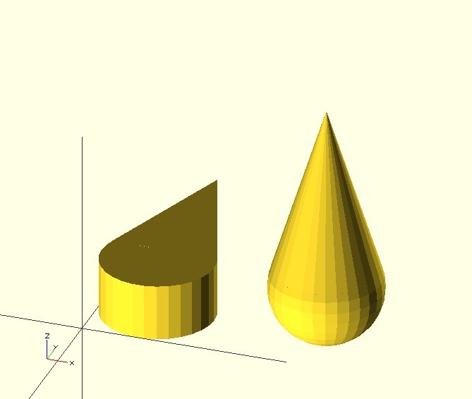 Openscad Raindrop by AntonH | Download free STL model | Printables.com