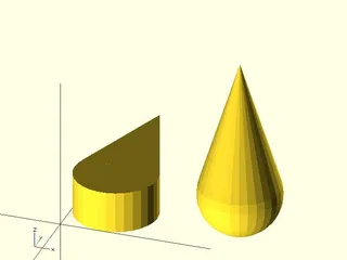 Openscad Raindrop by AntonH | Download free STL model | Printables.com