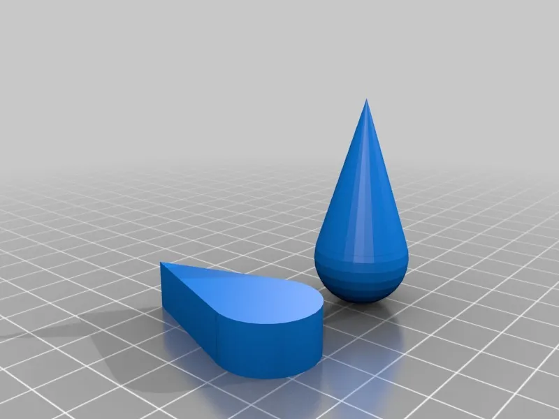 Openscad Raindrop by AntonH | Download free STL model | Printables.com