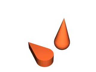 Openscad Raindrop by AntonH | Download free STL model | Printables.com