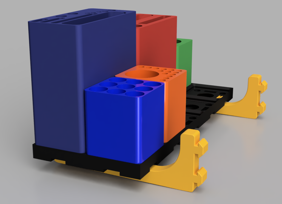 Gridfinity Baseplates (Old Version) by grizzie17 | Download free STL ...