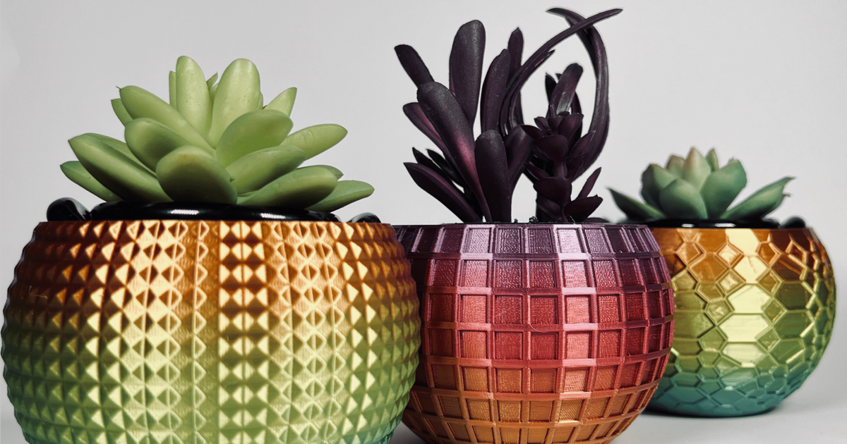 Textured Planter Series par ThinAir3D | Téléchargez gratuitement un ...