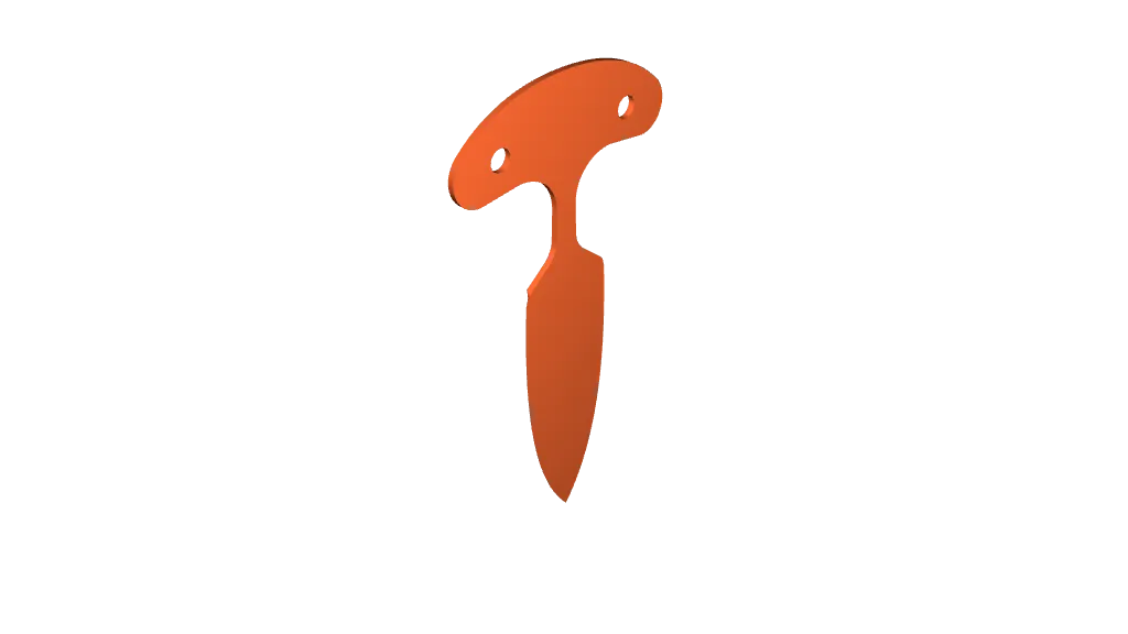 Push dagger knife by Vad Che | Download free STL model | Printables.com