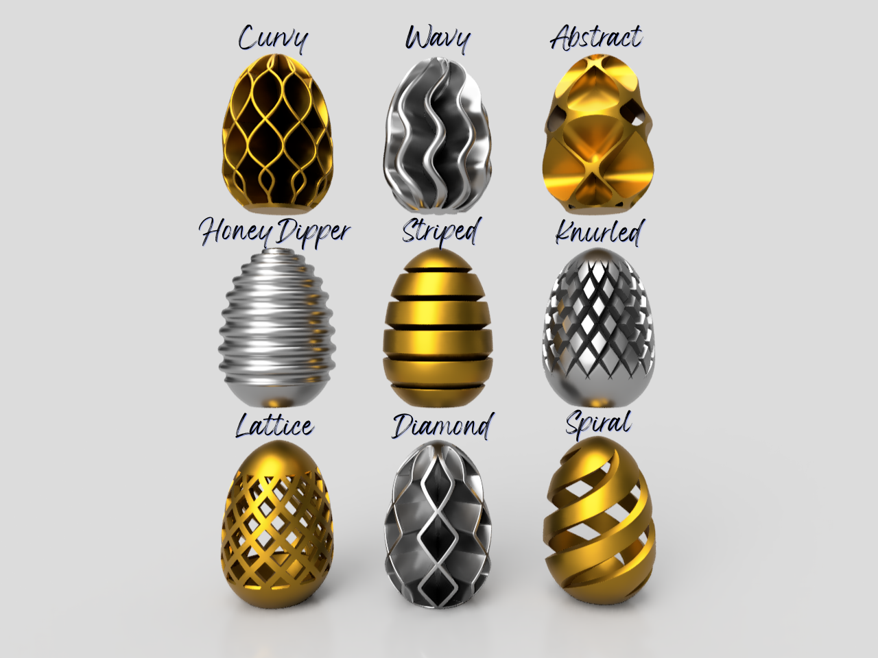 XL Easter Eggs od autora JamesThePrinter | Stáhněte si zdarma STL model ...