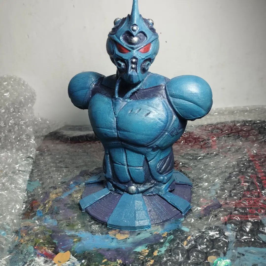 Guyver Bust Base by AkiraGaming_85 | Download free STL model ...