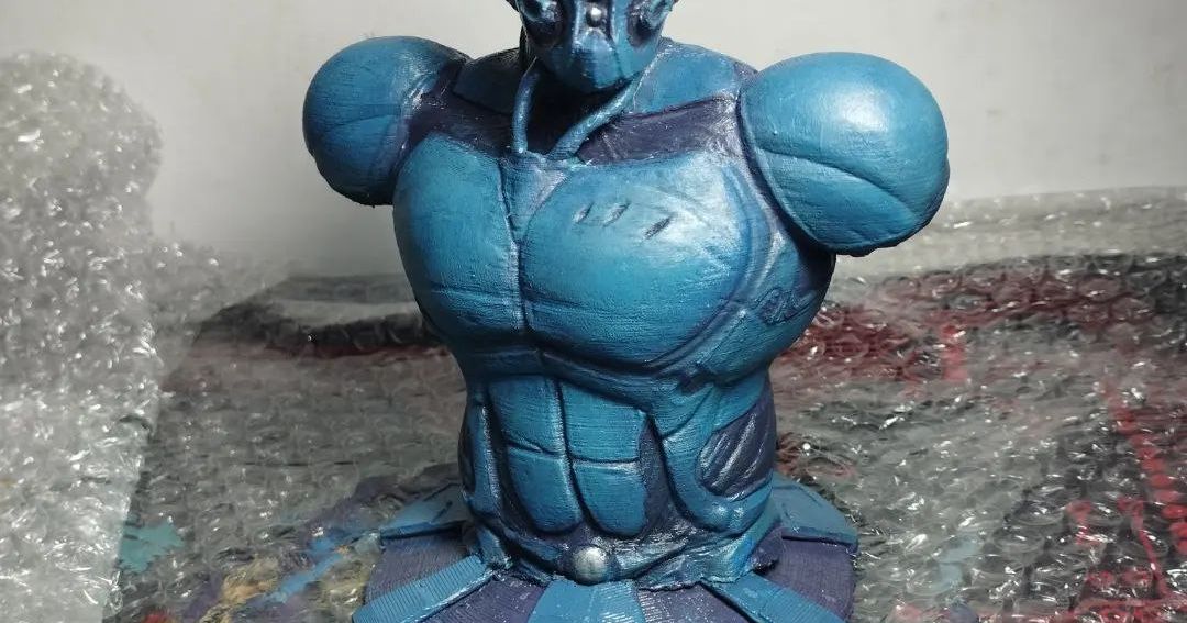 Guyver Bust Base by AkiraGaming_85 | Download free STL model ...