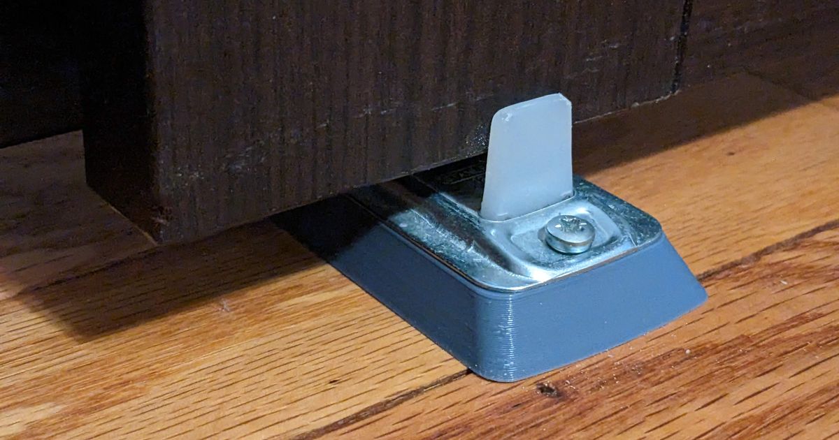 Sliding door retainer riser by Zdre | Download free STL model ...