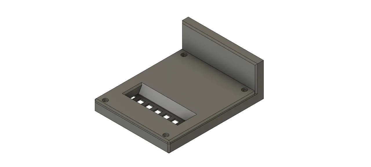 Sim Racing 8x8 LED Case/Mount (For Gears/Flags/etc) by MLampe ...