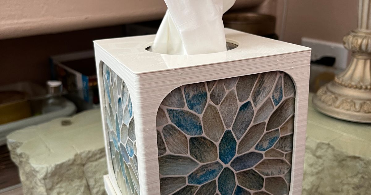 Tissue Box Frame by SM Prints | Download free STL model | Printables.com