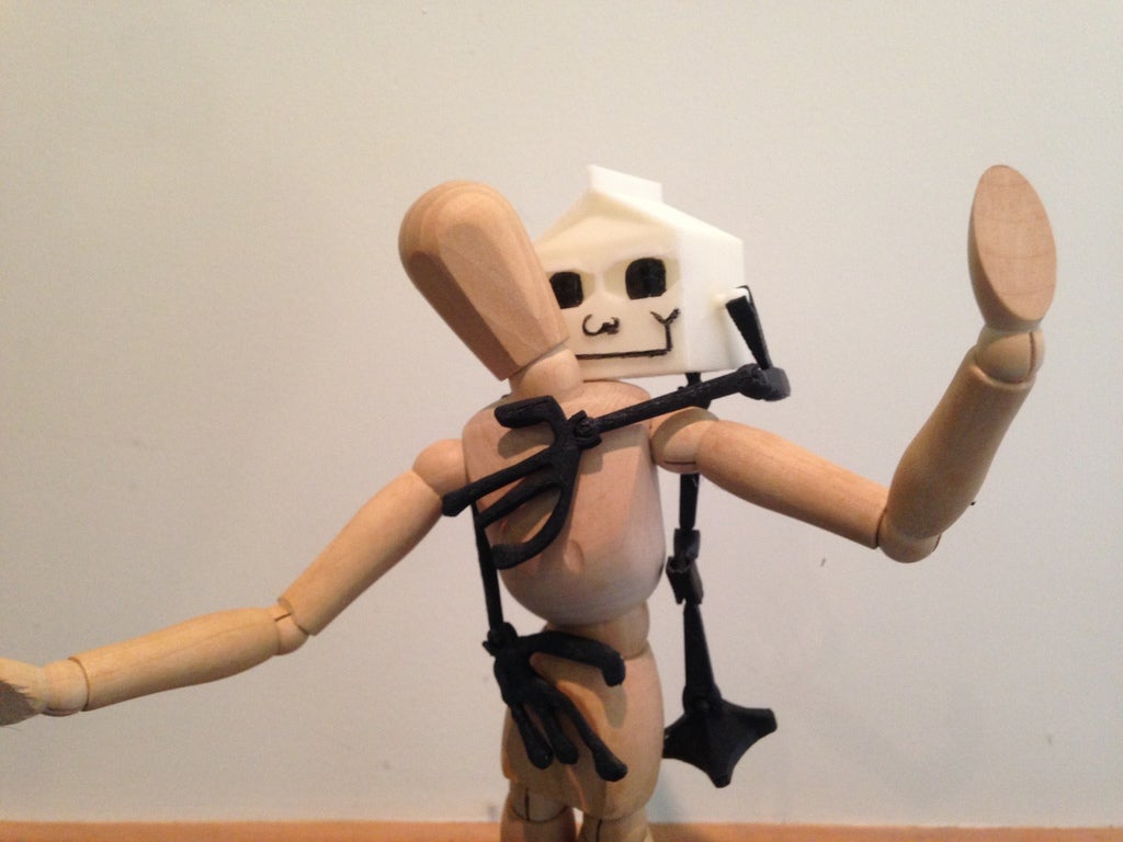 Articulated Milkwalker Action Figure por WillBot | Descargar modelo STL ...