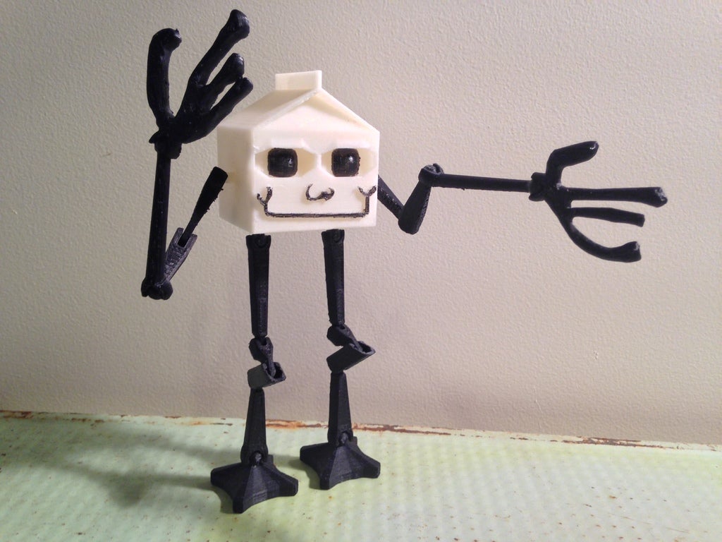 Articulated Milkwalker Action Figure por WillBot | Descargar modelo STL ...