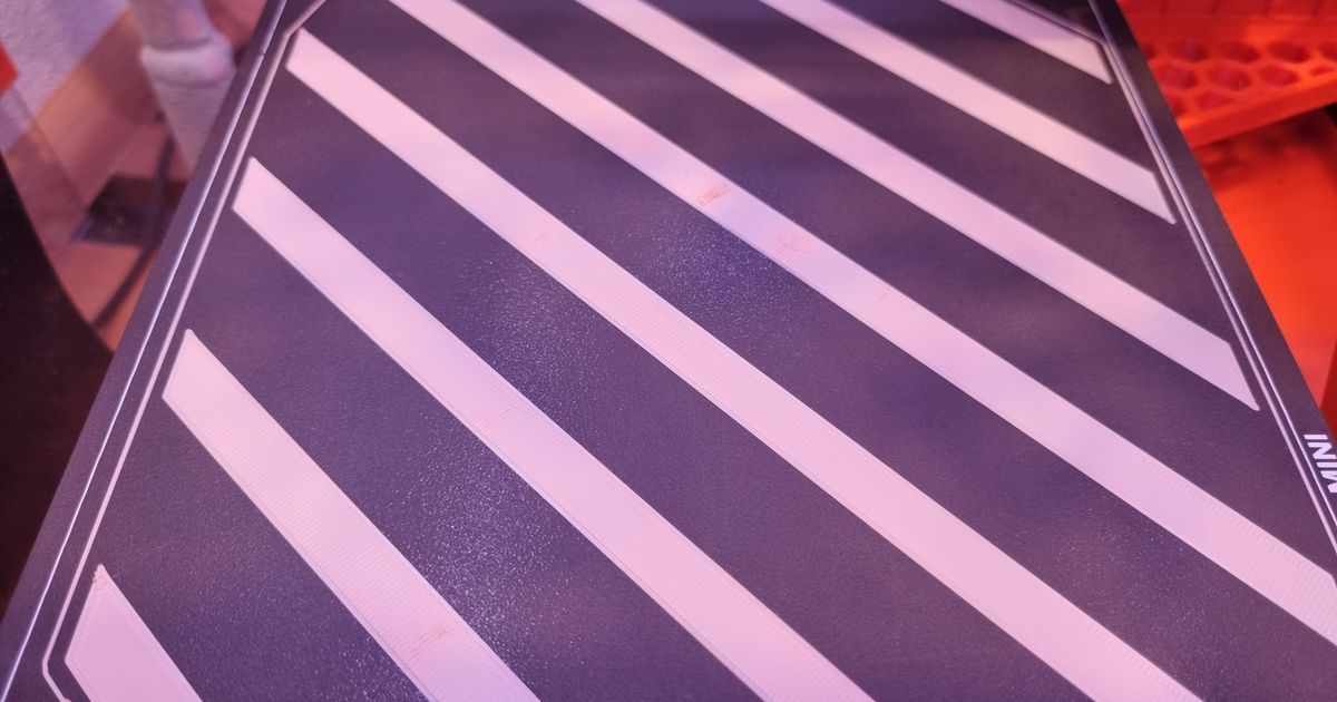 First Layer Calibration Prusa MINI+ by repair3D | Download free STL ...