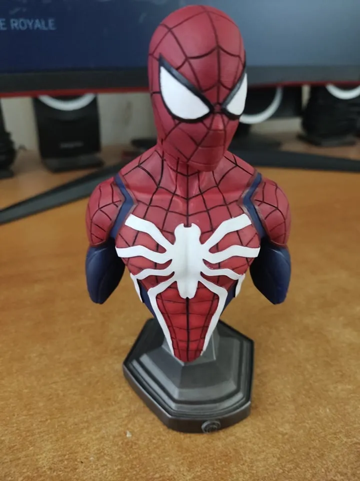 Spider-Man bust by Nikos Kar | Download free STL model | Printables.com