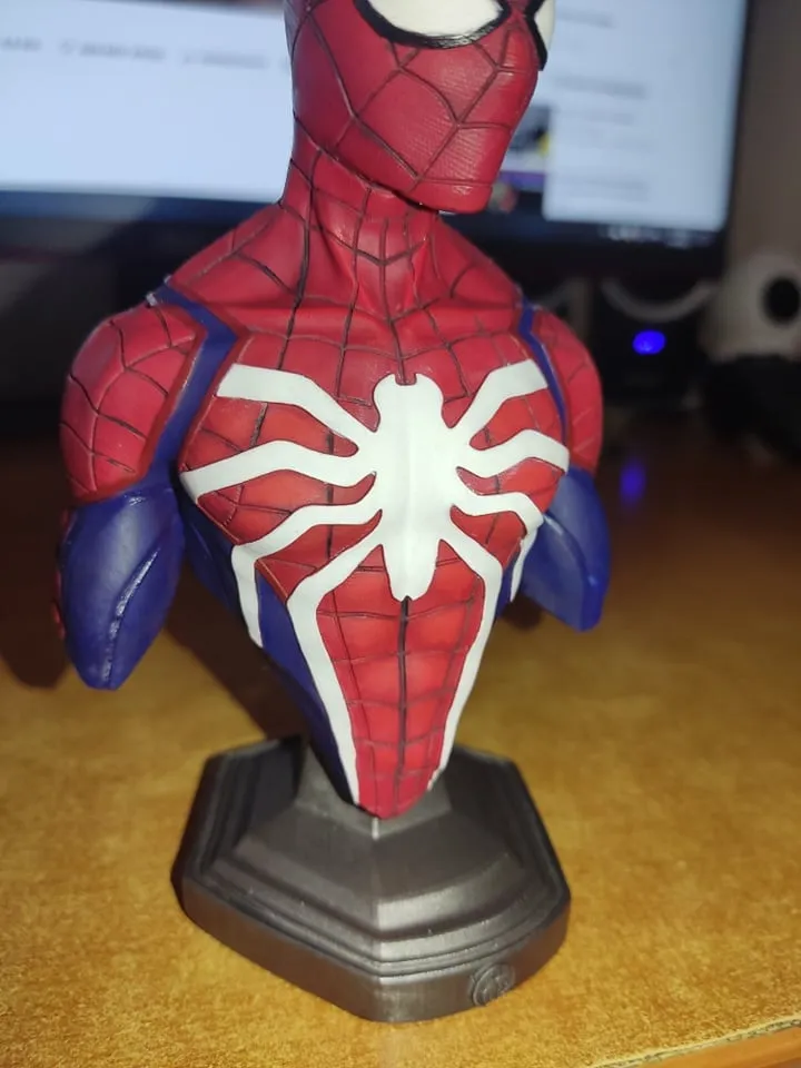 Spider-Man bust by Nikos Kar | Download free STL model | Printables.com