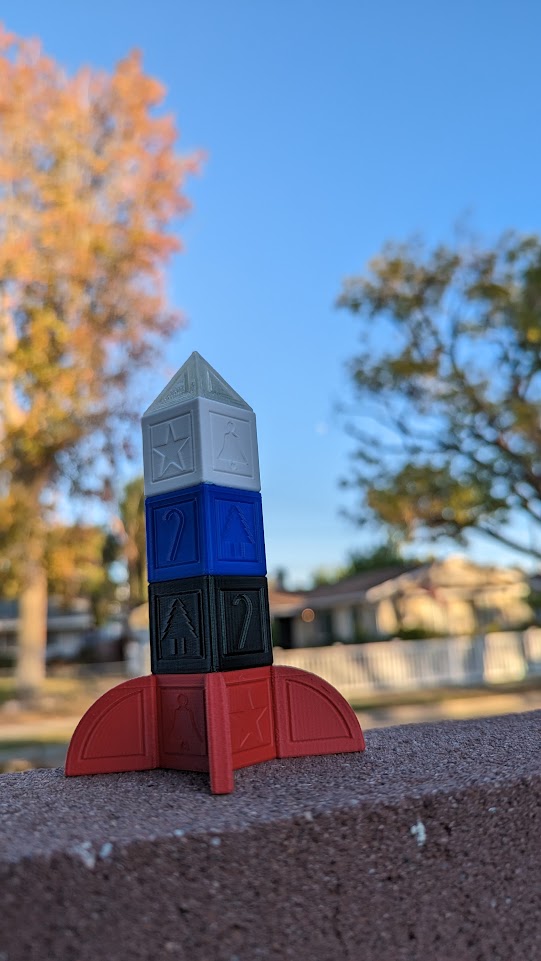 Rocket_Magnet Tiles Inspired by fatboy1271 | Download free STL model ...