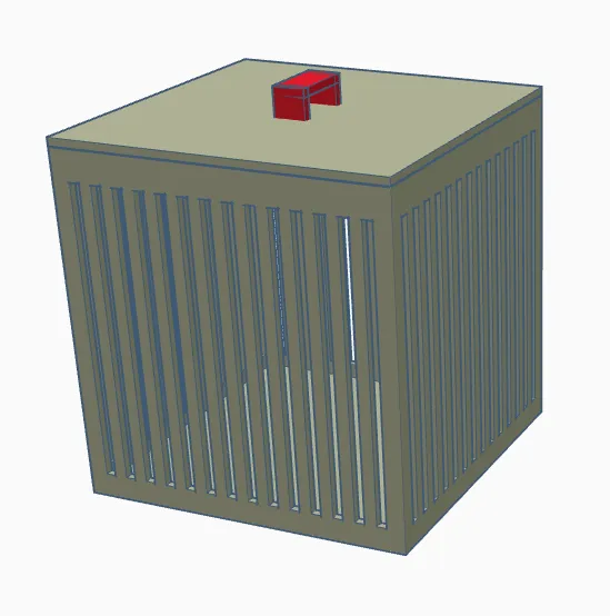 Small hamster cage by Matěj | Download free STL model | Printables.com