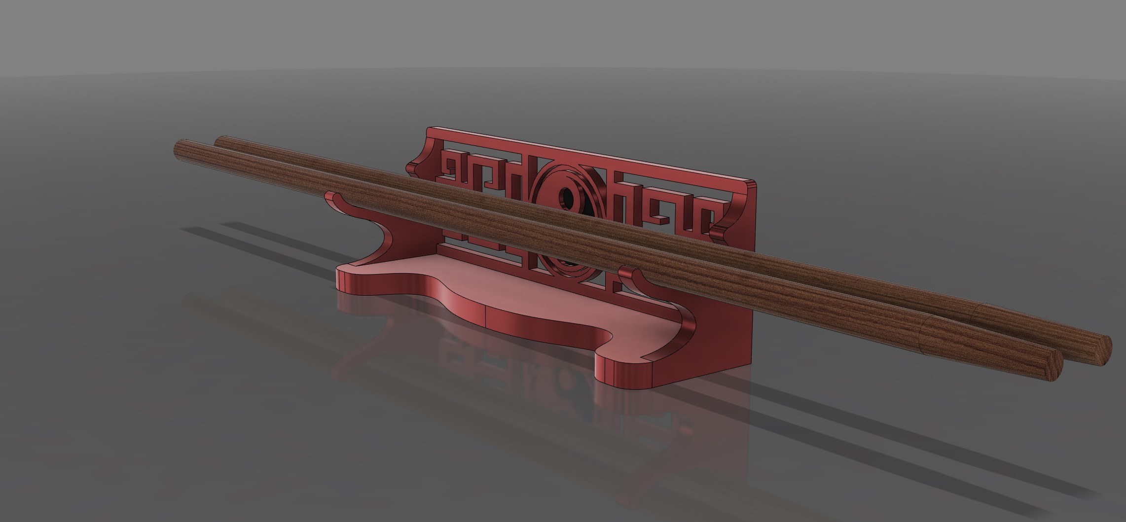 Samurai Chopstick Stand by Dzyn72 | Download free STL model ...